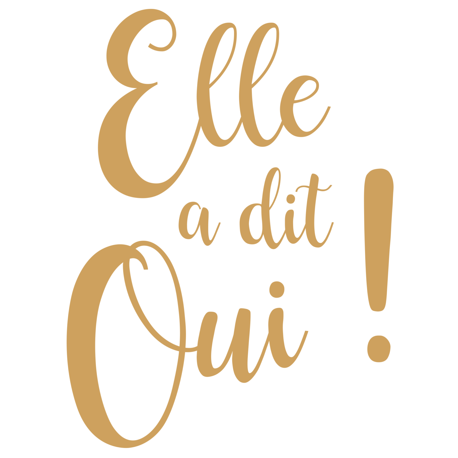 Elle a dit Oui